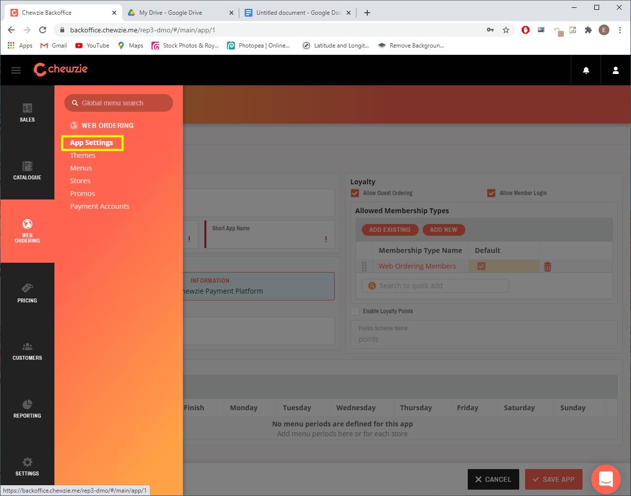 How To Set Menu Periods how-to-set-menu-periods